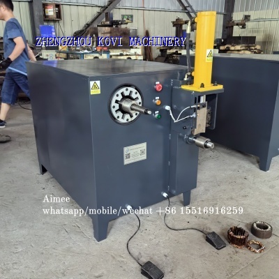 Hot Selling Stator Rewinding Copper Wire Recycling Machine Waste Stator ...
