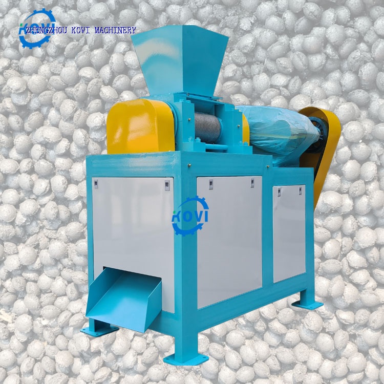 Double roller Dry Granulation Extrusion Granulator machine Fertilizer ...