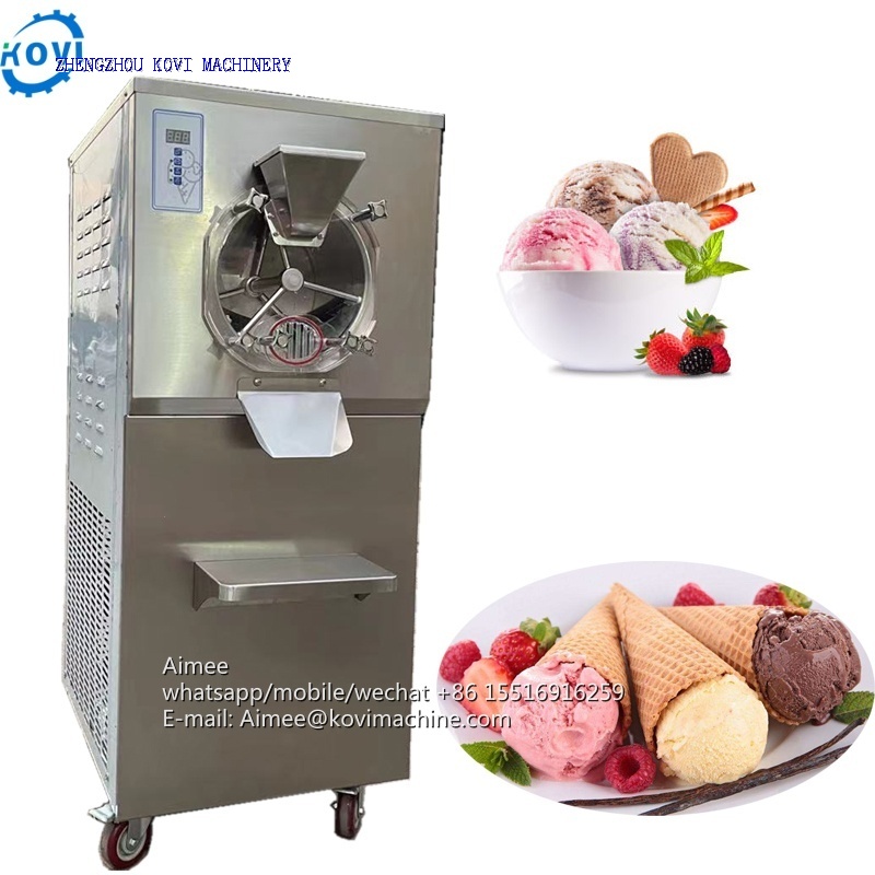 Automatic Hard Ice Cream Making Machine Table Top Ice Cream Machine ...