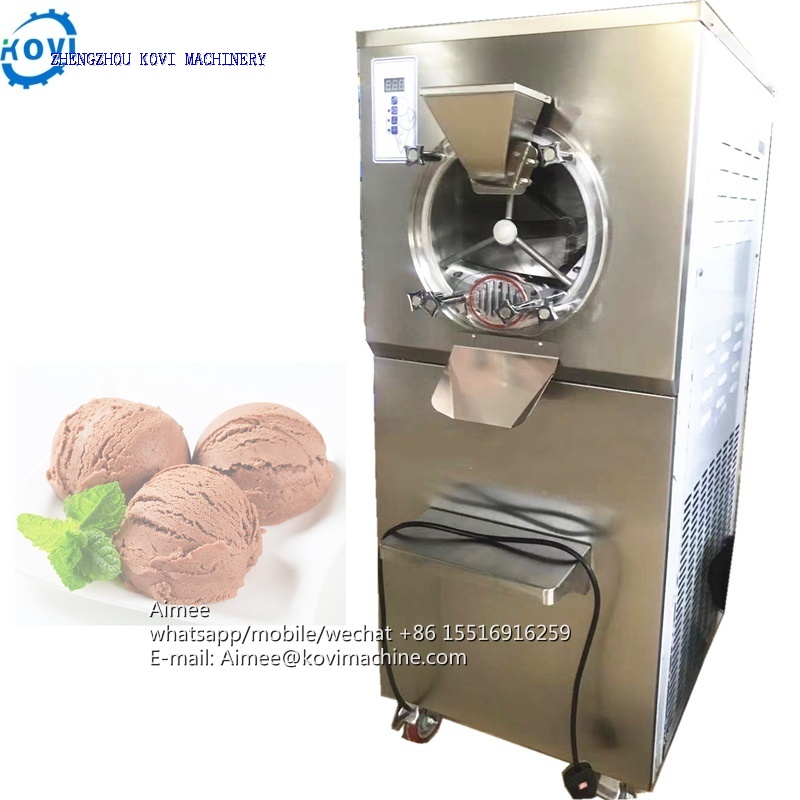 Automatic Hard Ice Cream Making Machine Table Top Ice Cream Machine ...
