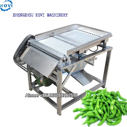 High efficient bean peeler skin peeling machine automatic green pea ...