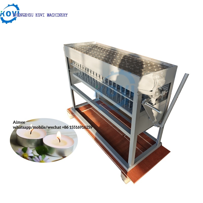 Tealight candle making machine tea wax making machine candle making machine