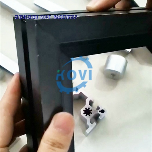 electric window door frame aluminum metal pvc saw cutting making machine