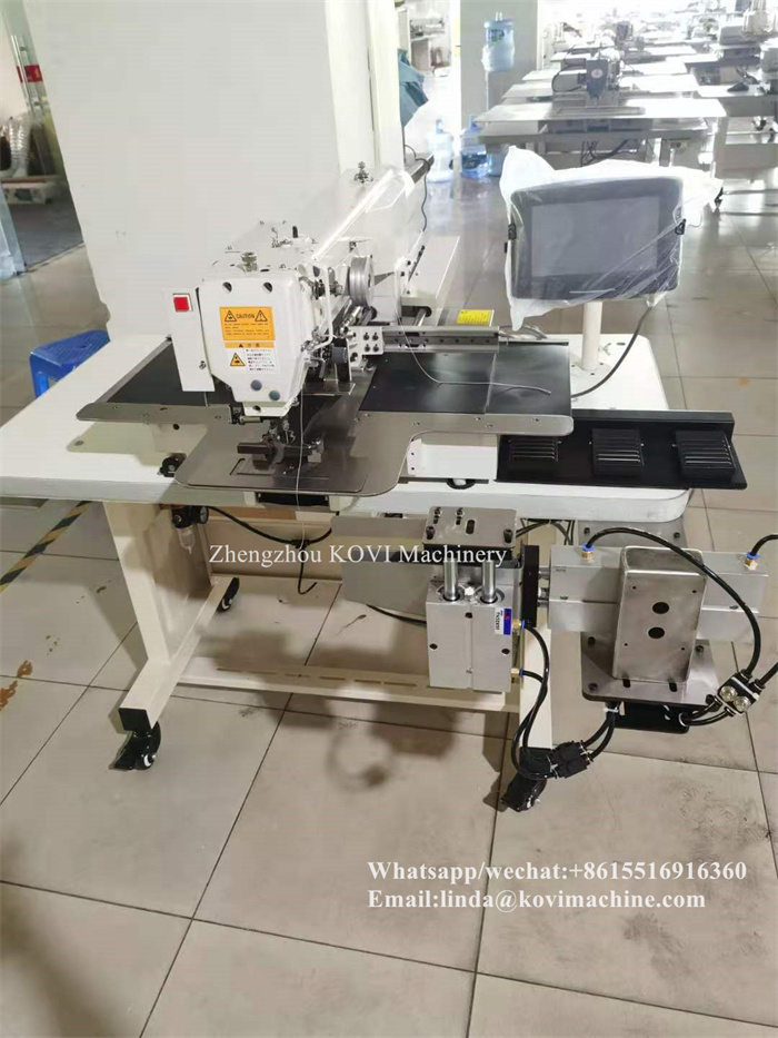 Automatic Textile 2 Pleats Stitching Curtain Folding Machine Curtain 3 ...